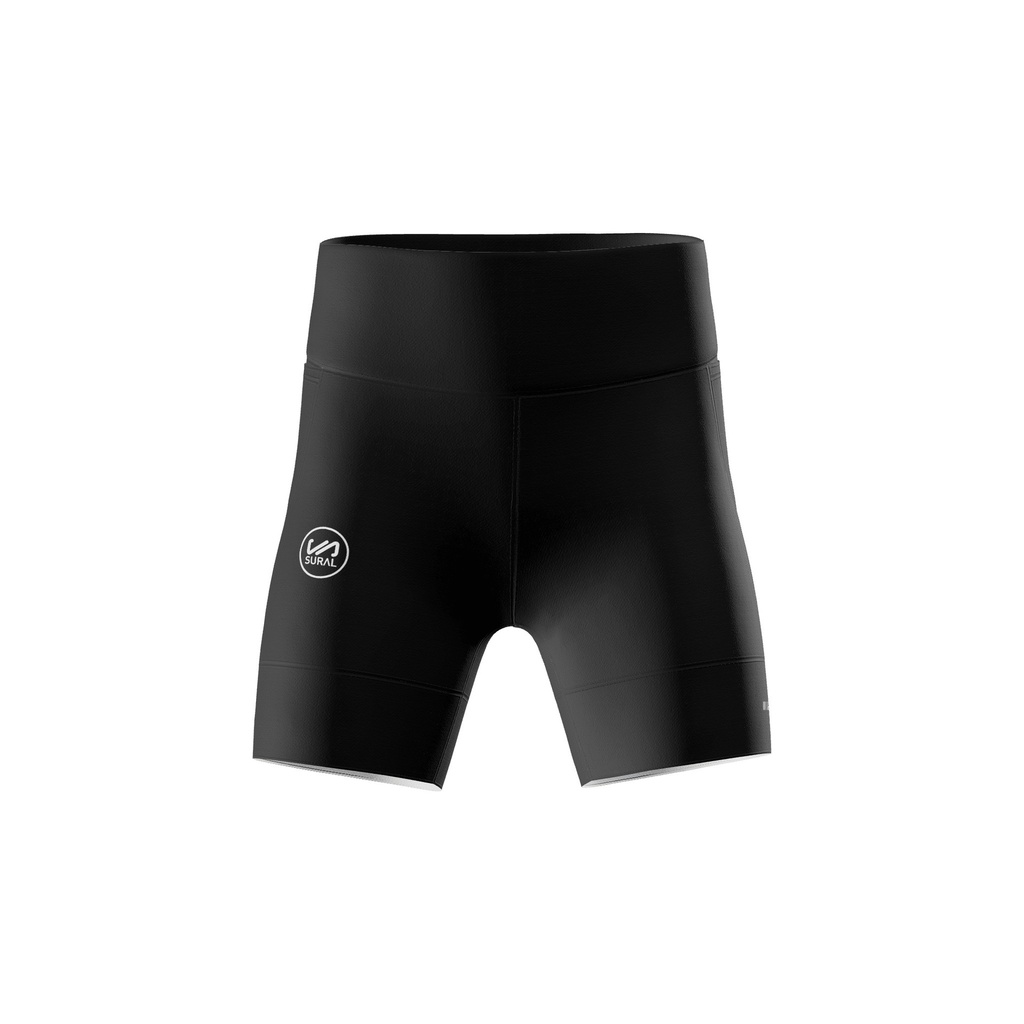 Short Tight 2 Pockets Woman RELAY CARBONO | Sural